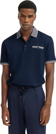 Bugatti Herren Poloshirt Brusttasche Kurzarm Modern Fit