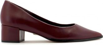 Carrano Carrano, Femme, Chaussures, Rouge, Taille: 38 EU Décolleté en cuir bordeaux
