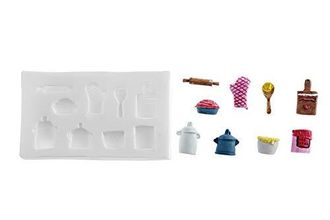 Silikomart Silikomart |Silikonform, Küchenzubehör, Maße 10 x 30 mm, Made in Italy