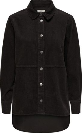 Jacqueline de Yong JdY Damen Jdyshiraz L/S Long Shirt PNT Dia, Chocolate Torte, Large