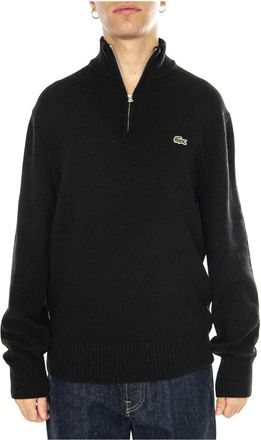 Lacoste Homme, Pulls, Noir, Taille: M Zip Cardigan
