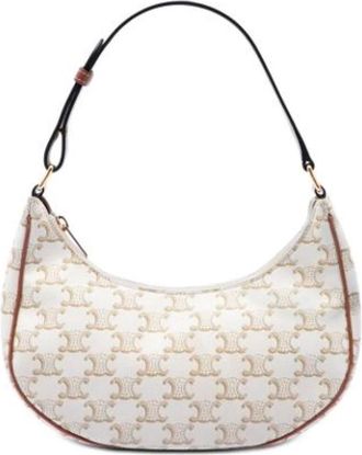 Celine Sac bandouli&egrave;re Ava Pre-owned - Femme - Pre-owned - Beige - Taille: ONE Size