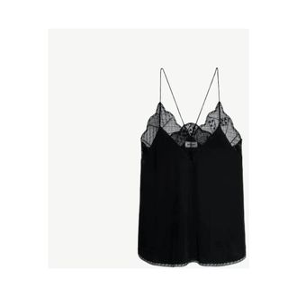 Zadig&Voltaire Christy Camisole - - Tops - Damen - Schwarzk - M