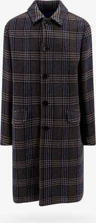 Etro Tartan wool and cashmere coat - ETRO - gender_Man
