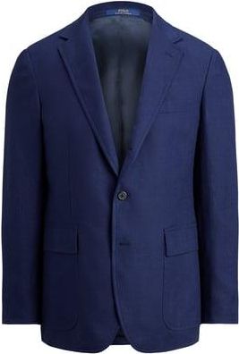 Polo Ralph Lauren Blazer droit en lin m&eacute;lang&eacute;
