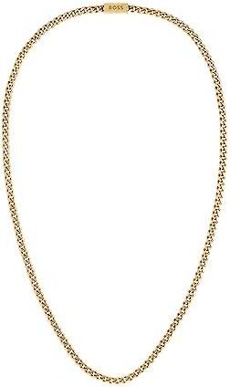BOSS Jewelry Collier en Chaîne pour Homme Collection Chain for Him en Or Jaune - 1580173