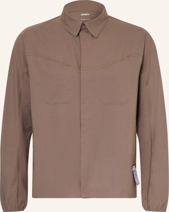 SATISFY Satisfy Overshirt Peaceshell braun