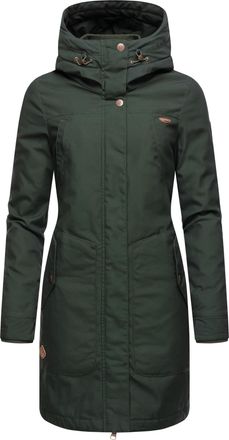 Ragwear Damen Warmer Winter Parka Jannisa Intl Dark Olive Gr. 3XL