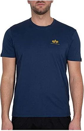 Alpha Industries Alpha Industries Alpha Indutries Basic T Small Logo T-Shirt pour Homme, New Navy, XL