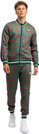 Lonsdale Edgware Track Suit Trainingsanzug (DE/NL/SE/PL, Alphanumerisch, L, Regular, Regular, green red black white)