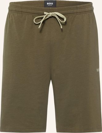 HUGO BOSS Lounge-Shorts Mix&Match gruen