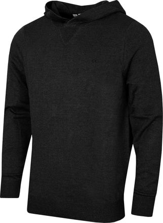 Calvin Klein Herren 2025 Campus Strick-Hoodie - Anthrazitmeliert - XL