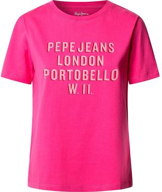 Pepe Jeans London Damen Ruby T-Shirt, Rosa (Fuchsia), M