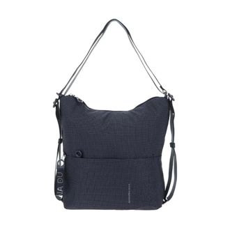 Mandarina Duck Femme, Sacs, Bleu, Taille: ONE Size Sac &agrave; bandouli&egrave;re convertible en sac &agrave; dos Md20