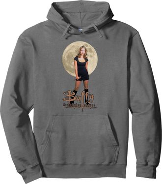 Buffy the Vampire Slayer Buffy-Foto mit Mond Pullover Hoodie