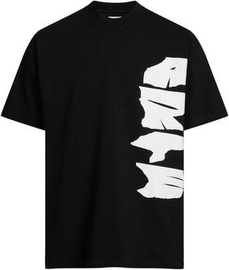 Arte T-shirt imprim&eacute; &agrave; col rond en coton