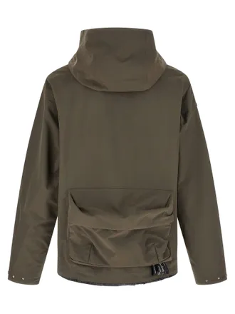 Undercover Mens Gray Nylon Parka Clothing