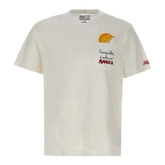MC2 Saint Barth T-shirt Connor - Homme - Tops - Blanc - Taille: S