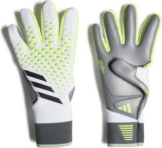 adidas Adidas Unisex Goalkeeper Gloves (W/O Fingersave) Pred Gl Pro, Bright Royal/Lucid Lemon/White, IA0862, 10