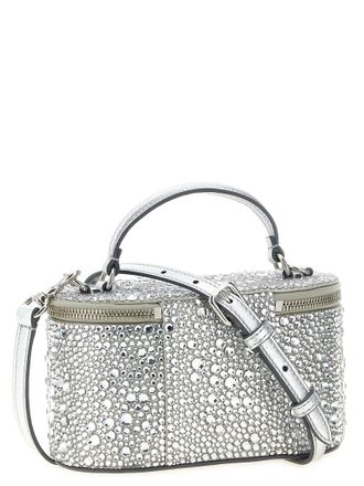 Valentino Garavani Vanity Top Handle Bag - Silver