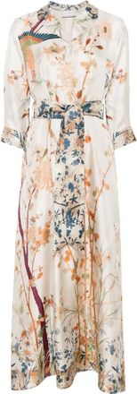 Pierre-Louis Mascia robe longue Aloe - Tons neutres