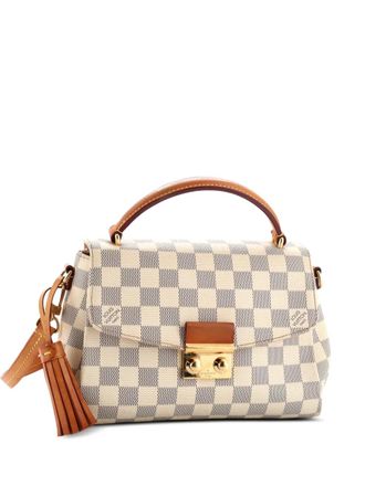 Louis Vuitton Croisette Handbag Damier crossbody bag - Wei&szlig;
