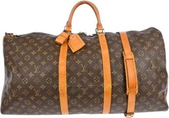 Louis Vuitton unisex, Pre-owned, Brun, Taille: ONE Size Sac Keepall bandouli&egrave;re Pre-owned