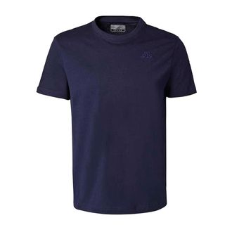 Kappa Herren Cafers Slim Tee Bequemes und stilvolles technisches T-Shirt, Marineblau/Intensives Blau, 4X-Large