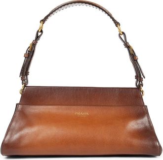 Prada Encha&icirc;n&eacute; medium leather bag