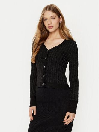 Guess Strickjacke W5RR05 Z3KT0 Schwarz Regular Fit