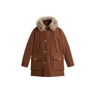 Woolrich Technical Parka - - Coats - Herren - Braun - M