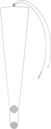 Dansk Copenhagen Verstellbare 2 Dot Halskette - - Accessories - Damen - Grau - ONE SIZE