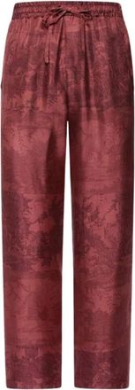 Pierre-Louis Mascia Femme, Pantalons, Rouge, Taille: 40 FR Aloegum Pantalons