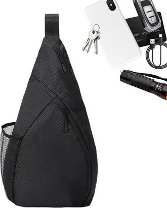 Generico Schl&auml;gertasche - Oxford Stoff Wasserdicht | Tragbare Sporttasche f&uuml;r Fitness Gym Training Turnier Verein Schule Outdoor Schuhe Flasche Handtuch Zubeh&ouml;