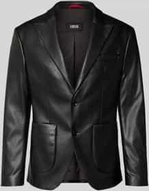 Cinque 2-Knopf-Sakko in Leder-Optik Modell DRAGO