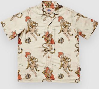 THE DUDES Meow Hawaiian Chemise &agrave; motifs