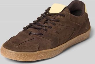 Tamaris Sneaker aus echtem Leder mit Logo-Stitching