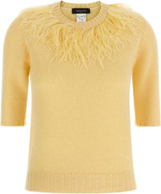 Fabiana Filippi Damen, Strickwaren, Gelb, XSGr&ouml;&szlig;e