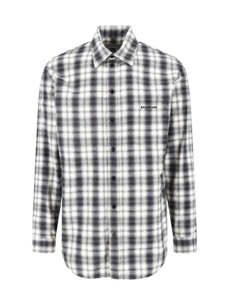 Balenciaga Cotton Flannel Shirt