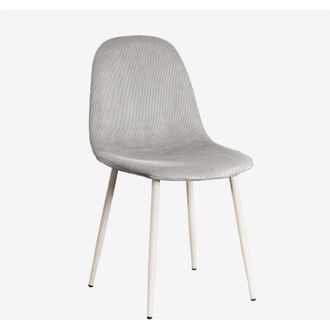 Sklum Pack mit 2 Glamm Esszimmerst&uuml;hlen Creme-Beige