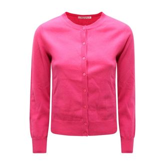 KANGRA Femme, Pulls, Rose, Taille: 36 FR Cardigan Pull en Laine Soie Cachemire