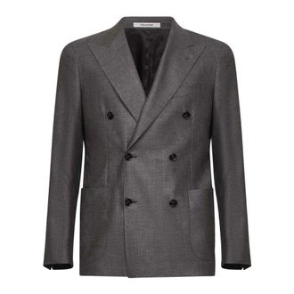 Tagliatore Gekn&ouml;pfter Blazer - - Jackets - Herren - Braun - S