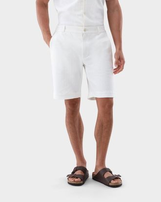 van Laack Shorts mit 3D-Struktur