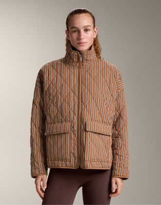 Oysho Fellex Aerogel - Veste matelass&eacute;e imperm&eacute;able - Marron-Brown