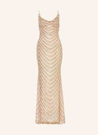 Lipsy Abendkleid Mit Pailletten gold