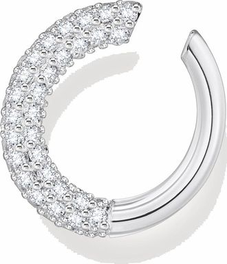 Thomas Sabo Thomas Sabo Earcuff mit wei&szlig;em Zirkonia-Pav&eacute; 925 Sterling Silber EC0029-051-14