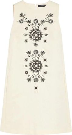 Max Mara Femme, Robes, Beige, Taille: 36 FR Short Dress