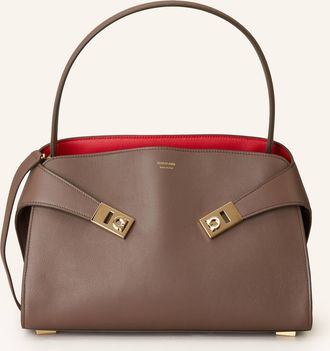 Ferragamo Ferragamo Schultertasche Hug grau