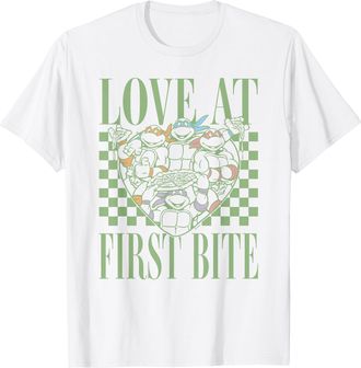 Teenage Mutant Ninja Turtles Love at First Bite Poster T-Shirt