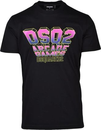 Dsquared2 Homme, Tops, Noir, Taille: M T-Chemises